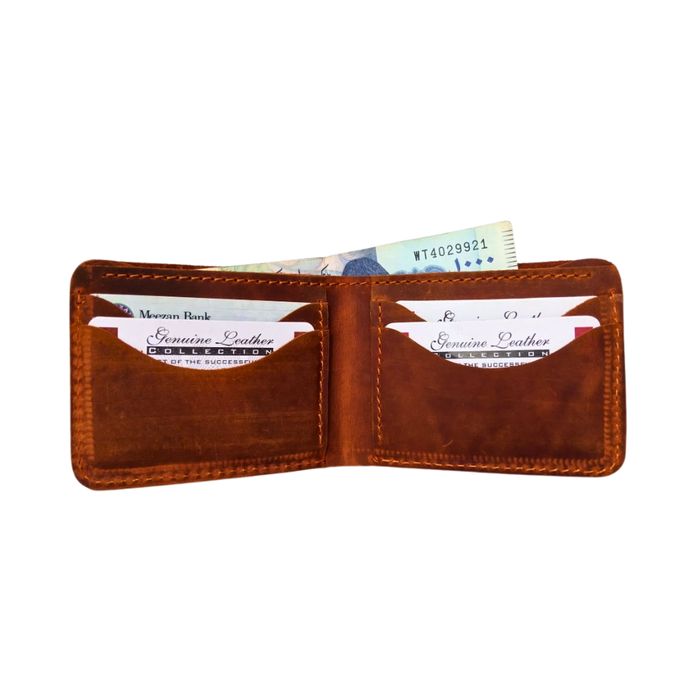 Rust Leather Wallet for Men | House of Leather